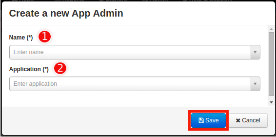 Manage app admins – Inknowledge, Inc.